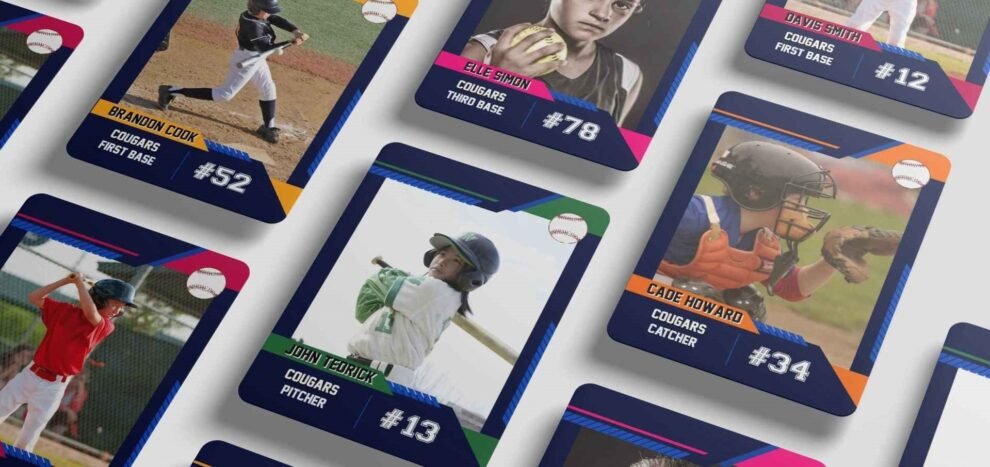 Custom Printed Baseball Cards - Printiverse